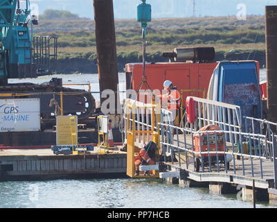 Queenborough, Kent, UK. 24th Sep, 2018. Queenborough Harbour Trust is ...
