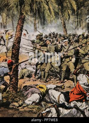 Italo-Turkish War. Conflict between the Ottoman Empire and Kingdom of ...