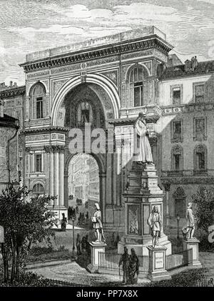 MAP OF EUROPE IN 1519 Stock Photo - Alamy