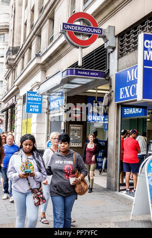 England, London, Marylebone, Marylebone Train Station at Night Stock ...