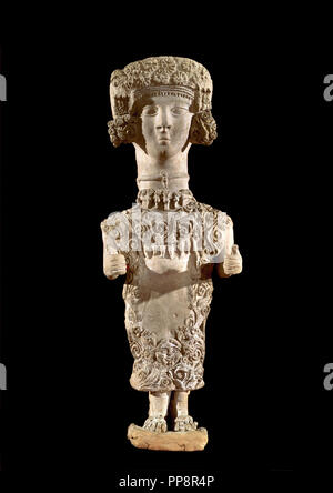 Lady of Ibiza. 4th-3rd century BC. Terracotta. Identified with the ...
