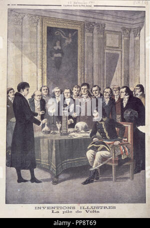 ALESSANDRO VOLTA 1745-1827. VOLTA ALEJANDRO Stock Photo - Alamy