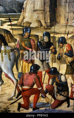 Roman Catholic Church theme. The Cross, Holy Bible, rosary and golden ...