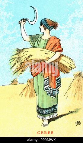 Ceres, diosa romana de la agricultura. Museo nacional de arte romano ...