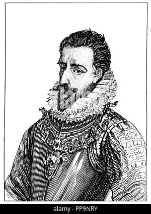 ALEJANDRO FARNESIO - DUQUE DE PARMA (1545-1592) - GENERAL AL MANDO DE ...