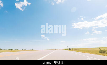 Driving South on hwy 83 from Parker, Colorado Stock Photo - Alamy