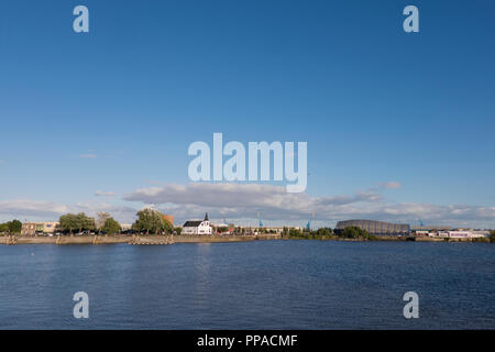 View of the marina in cardiff Bay Cardiff wales Stock Photo - Alamy