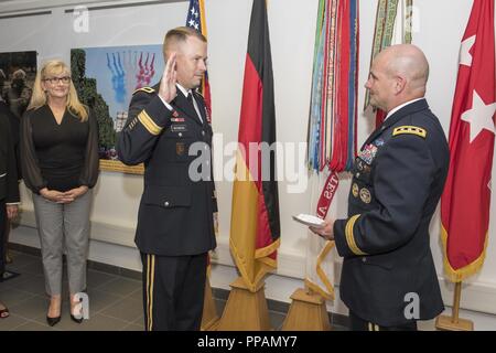 Brig. Gen. Todd R. Wasmund, 1st Infantry Division Atlantic Resolve Mission Command Element ...