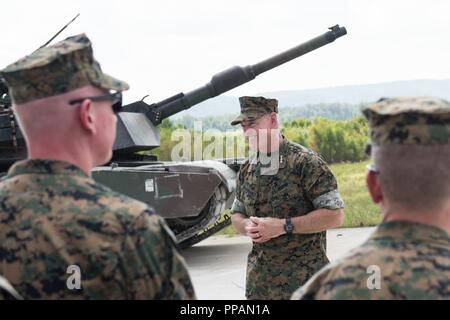 Tank battalions from the USMC battled it out on Fort Knox's Wilcox ...