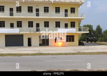 PENANJONG GARRISON, Brunei— A Soldier with the 1st Battalion, Royal ...