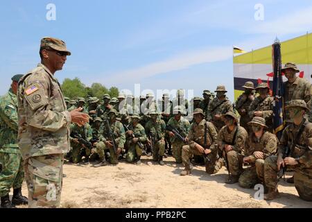 PENANJONG GARRISON, Brunei—Maj. Gen. Timothy McKeithen, the deputy ...