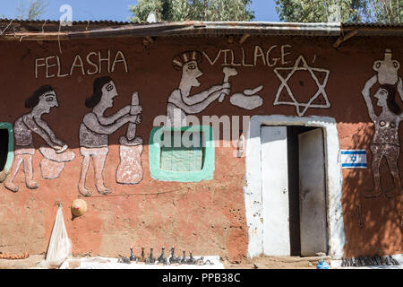 The Falasha village of Wolleka, Ethiopia Stock Photo - Alamy