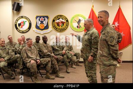 BAGRAM AIRFIELD, Afghanistan (August 14, 2018) -- Brig. Gen. Scott A ...