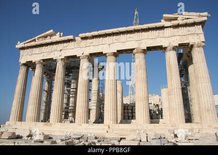 Greek Art. Parthenon. Was built between 447-438 BC. in Doric style ...