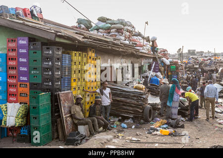 Addis Ketema aka Merkato, the largest African open air market. Addis ...