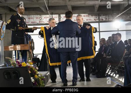 Maj. Gen. John M. Murray (left), commanding general of the 3rd Infantry ...