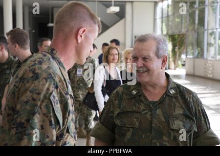 U.S. Marine Col. Kevin Jarrard, the deputy chief of staff for U.S ...