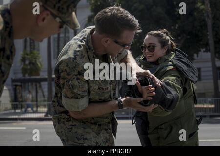 U.S. Marine Gunnery Sgt. Kyle Person, aviation ordnance chief, Marine ...