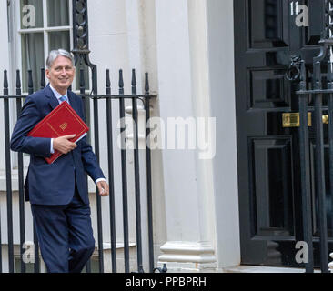 London 24th September 2018, Philip Hammond MP PC, Chancellor of the ...