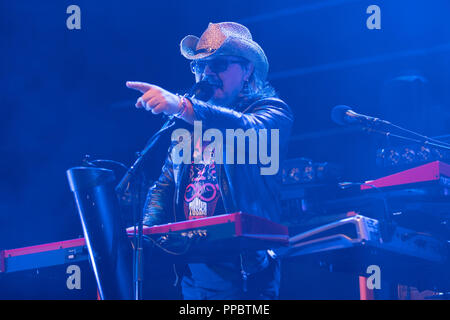 Europe (l-r): Mic Michaeli, Ian Haugland, Joey Tempest, Kee Marcello ...
