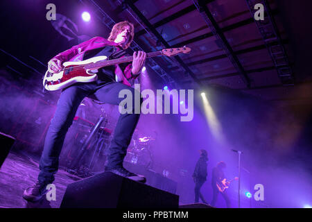 Brighton, UK. 24th September 2018, Joey Tempest of Europe Perform at ...