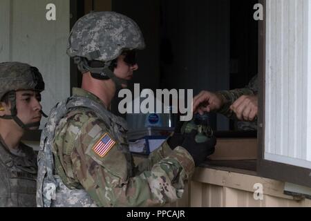 US Army hand frag grenade Vietnam war period isolated on white ...
