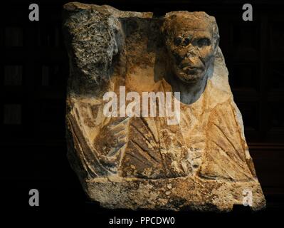 Eastern Mediterranean. Roman period. Funerary mosaics. Portrait. Woman ...