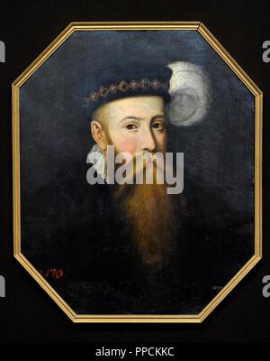 John III Vasa (1537-1592). King of Sweden. Portrait by Peeter Danckerts ...
