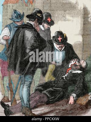Assassination of Gaspard de Coligny, 1572 Stock Photo - Alamy