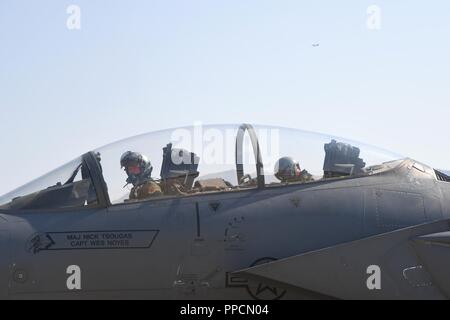 U.S. Air Force Capt. Wes Spurlock, a KC-10 Extender pilot with the ...