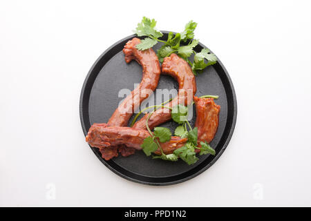 Hunan snack sauce duck neck Stock Photo - Alamy