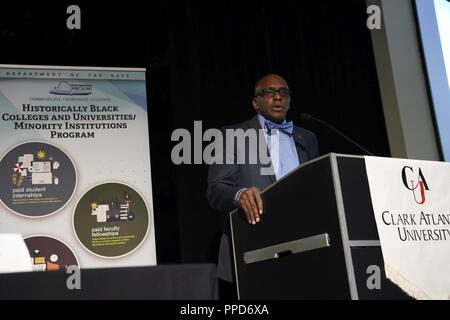 ATLANTA, Ga. (Aug. 30, 2018) Dr. Timothy Bentley, a program officer ...
