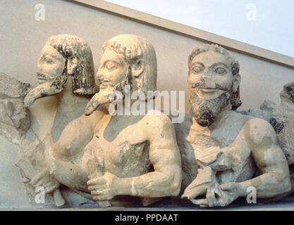 The Tympanum of Parthenon Ancient Greek Temple on the Acropolis of ...