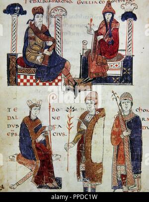 Donizo, Acta Comitissae Mathildis Stock Photo - Alamy