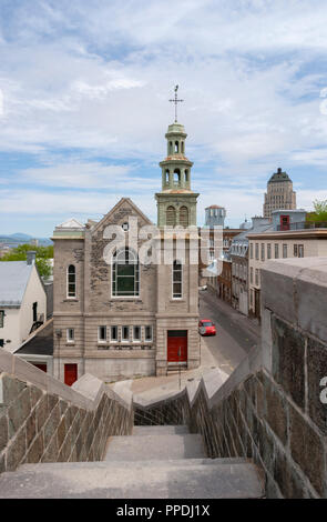 Jesuit Chapel (Chapelle des Jésuites), Quebec City, Canada Stock Photo ...