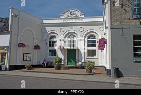 Saxmudham Market Hall Suffolk Stock Photo - Alamy