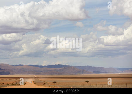A wide open desert landscape in Namibia Stock Photo - Alamy