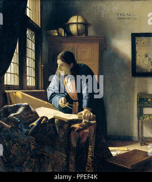 Geographer, Vermeer, Johannes Stock Photo - Alamy
