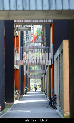 Dorm at Haderner Stern in the Hadern district of Munich Stock Photo - Alamy