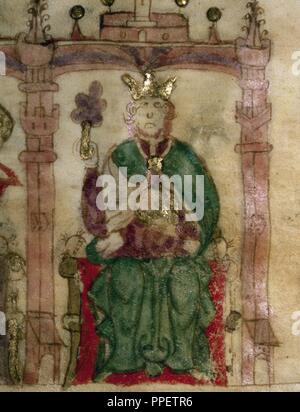 Fruela I, King of Asturias Stock Photo - Alamy