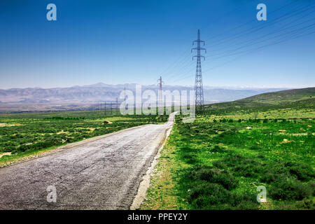 Panorama of the Bekaa Valley in Lebanon, with Our Lady of the Bekaa ...