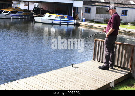 Coarse fishing in England Stock Photo - Alamy