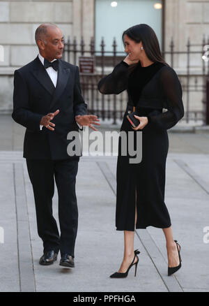 Sir Ken Olisa, Lord Lieutenant of Greater London, makes a speech before ...