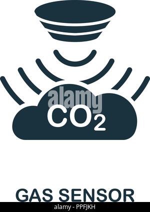 Pressure Sensor icon from sensors icons collection. Creative two colors ...