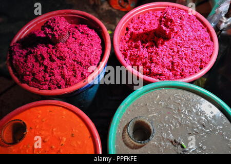 Dioscorea alata, purple yam, tuberous root vegetable with climbing ...