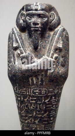 Statue of the Egyptian Pharaoh (king) Taharqa 690-664 BC Stock Photo ...
