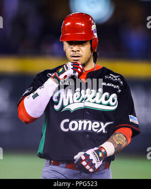 Sebastian Valle de Mexico, durante el partido de Mexico vs Italia ...