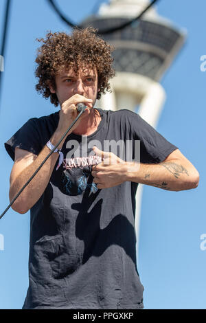 Grandson (Jordan Benjamin) during iHeartRadio Music Festival Daytime ...