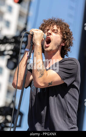 Grandson (Jordan Benjamin) during iHeartRadio Music Festival Daytime ...