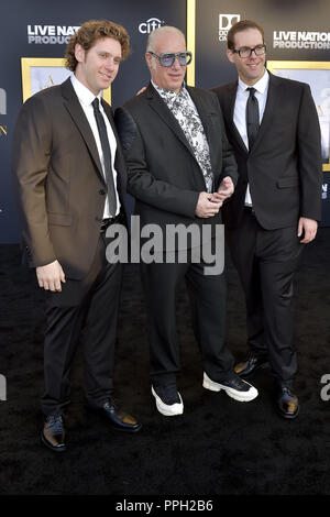 Dylan Silverstein, Andrew Dice Clay and Max Silverstein attending the ...